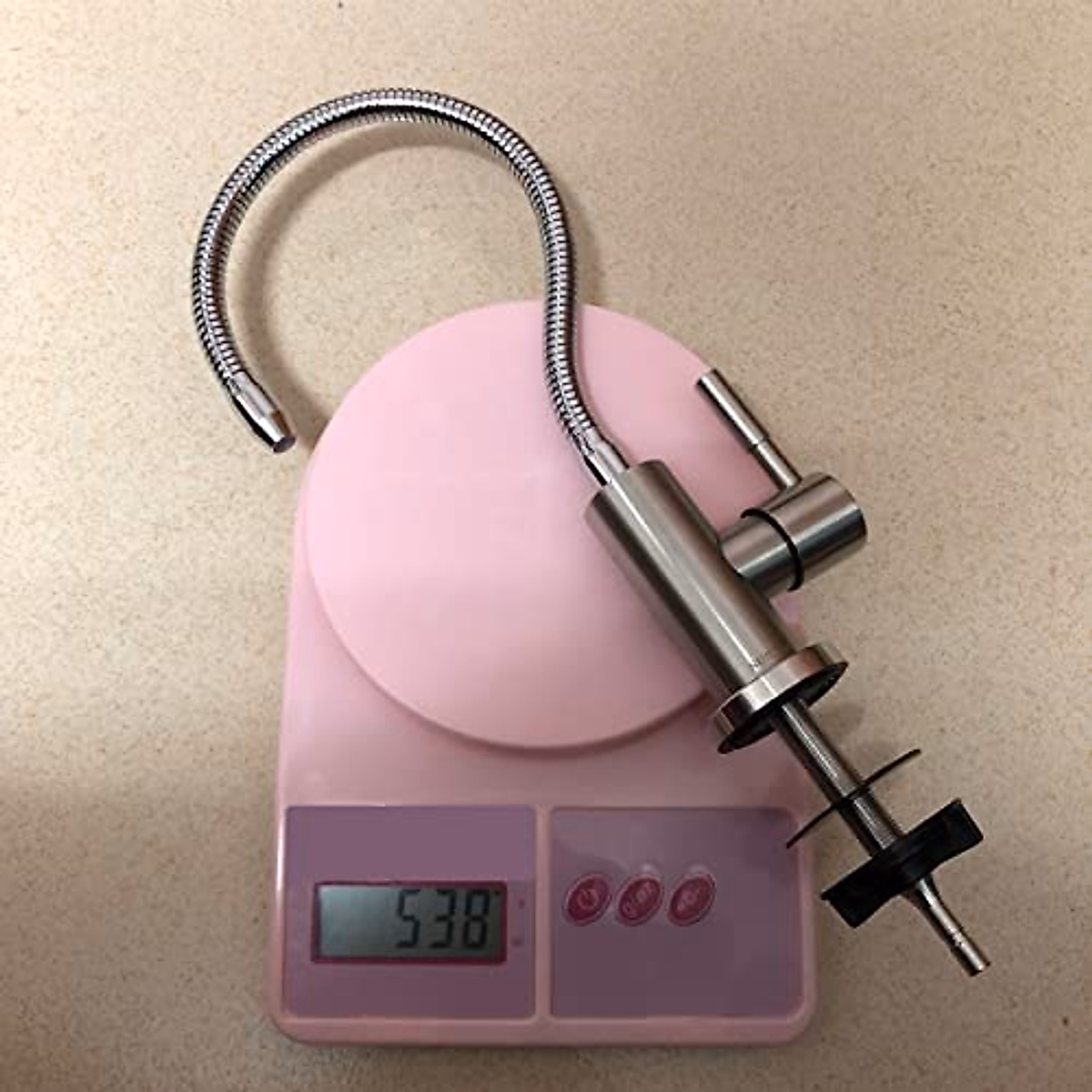 2023 Lead-Free Drinking Water Faucet with Flexible Gooseneck, SUS304 Stainless Steel Beverage Kitchen Water Filter Faucet Fits Most Water Purifier Filter Filtration Systems or Reverse Osmosis Units