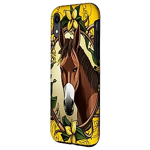 iPhone XR Mule Surrounded By A Wreath Of Yellow jessamine Tattoo Art Case