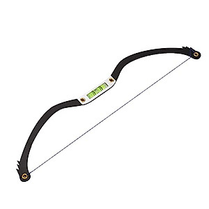 Eyebrow Ruler,Eyebrow Line Marker Ruler,Eyebrow Mapper with Strings,Bow Mapper Tool with Mapping Thread Positioning Liner Sponge Measure Marker Ruler Tool(black)