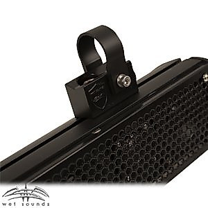 Wet Sounds Stealth Mounting Bracket Kit - Slider Bracket and Round 1.5" Tube clamp