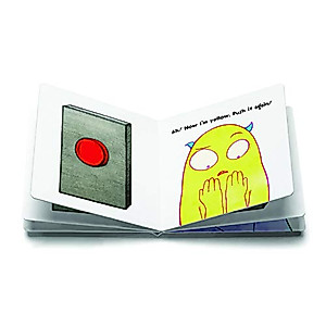 Don't Push the Button!: A Funny Interactive Book For Kids