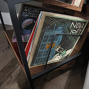 Sauder Nova Loft Accent Storage, Grand Walnut Finish