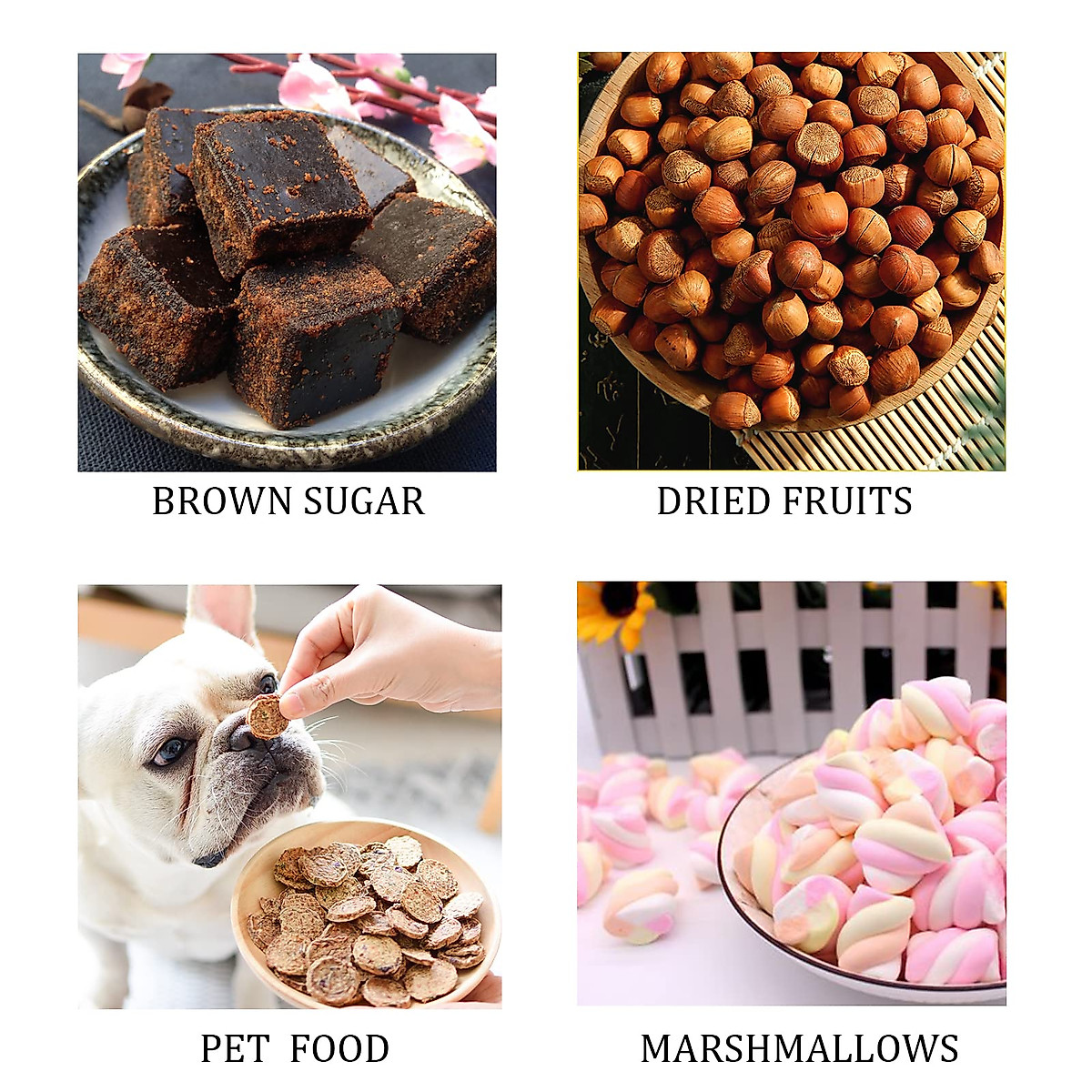 Brown Sugar Keeper Saver, 6pcs Terracotta Sugar Saver Keeps Brown Sugar Soft or Keep Dry Food Storage Containers Leaf Design