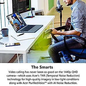 Acer Swift Go 14 Intel Evo Thin & Light Laptop 14" 1920x1200 100% sRGB Touch Display Intel Core i7-1355U Intel Iris Xe 16GB LPDDR5 512GB Gen 4 SSD Killer WiFi 6E AX1675 SFG14-71T-72QV