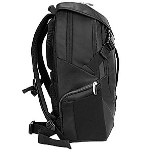 Targus Voyager II Travel and Commuter Business Backpack with Hideaway RainCover, Sternum & Waist Buckled Straps, Trolley Strap, Padded Shock-Absorbing Protection for 17.3-Inch Laptop, Black (TSB953GL)