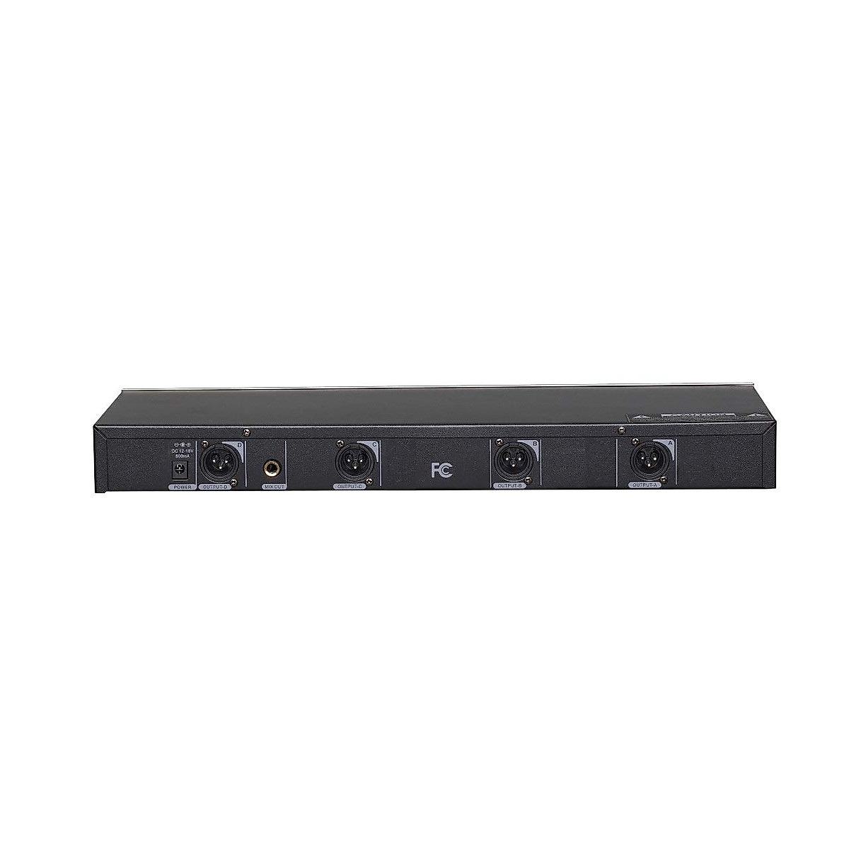 GTD Audio 4 x100 Changeable Frequency Channels UHF Wireless Microphone DJ Karaoke Mic System, Range 400Ft, Battery 12 Hours (4 Handheld Mics) 668H