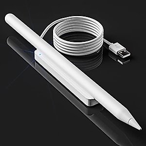 Upgraded 3.3Ft/1Mtr Magnetic USB Charger Cable Compatible with Apple Pencil 2nd Generation,Rapid Charging Cord fits for Ipad Pen Gen 2,Convenient Travelling Ipencil 2nd Gen Charger Adapter
