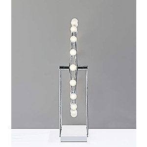 Adesso Home 2120-22 Transitional LED Table Lamp from Coney Collection in Chrome Finish, 5.25 inches, Large, Bronze