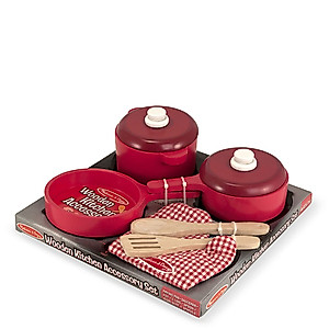 Melissa & Doug Melissa & Doug Play Kitchen Accessory Set - Pots & Pans Multi