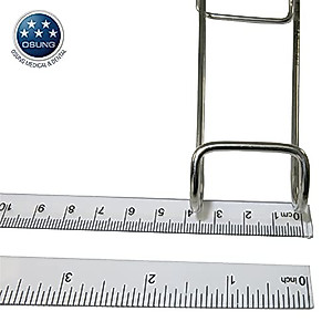 OSUNG Dental Columbia Cheek Retractor Autoclavable Mouth Opener Stainless Steel Instrument Teeth Whitening RTCRC 2 pc set