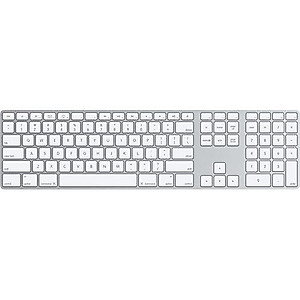 Apple Aluminum Wired Keyboard MB110LL/A (Renewed)