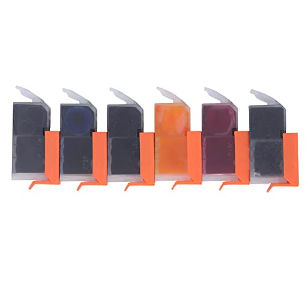 225-226 Ink Cartridge, Output Large Capacity Colorful Cartridge Combo Pack, for PIXMA IX6520 IP4820 IP4920 (BK BK C M Y GY 6 Colors)
