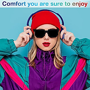 Yunsailing 18 Pack Classroom Headphones Bulk Student Headphones Wired Class Headphones Set for Kids School with Individually Wrapped Adjustable Over Ear Head Earbuds (Multicolor)