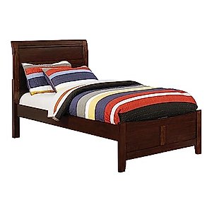 HOMES: Inside + Out Flinter Divan, Single, Brown Cherry
