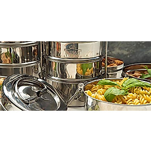 3 Tier Indian-Tiffin Stainless Steel Large Tiffin Lunch Box