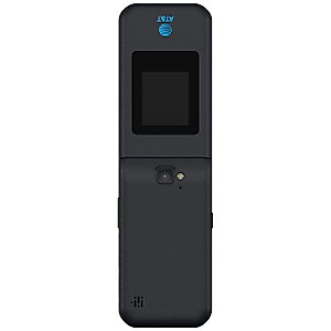 AT&T Cingular Flex 4G LTE Flip Phone ATTEA211101, 4GB, Charcoal, Carrier Locked to AT&T Gray