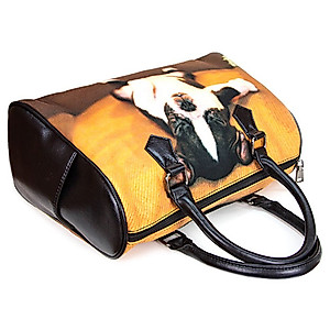 Female Barrel Type Handbags Pouch Jack and Sally Print