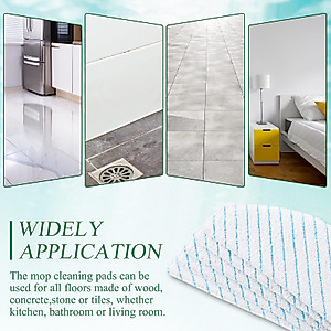 100 Packs Disposable Mop Pads Replacement Mopping Cloths Pads Compatible with T9 /T9+ /T8 /T8+ /T8 AIVI /N8 /N8 Pro /N8 Pro+ Robot Vacuum Cleaner