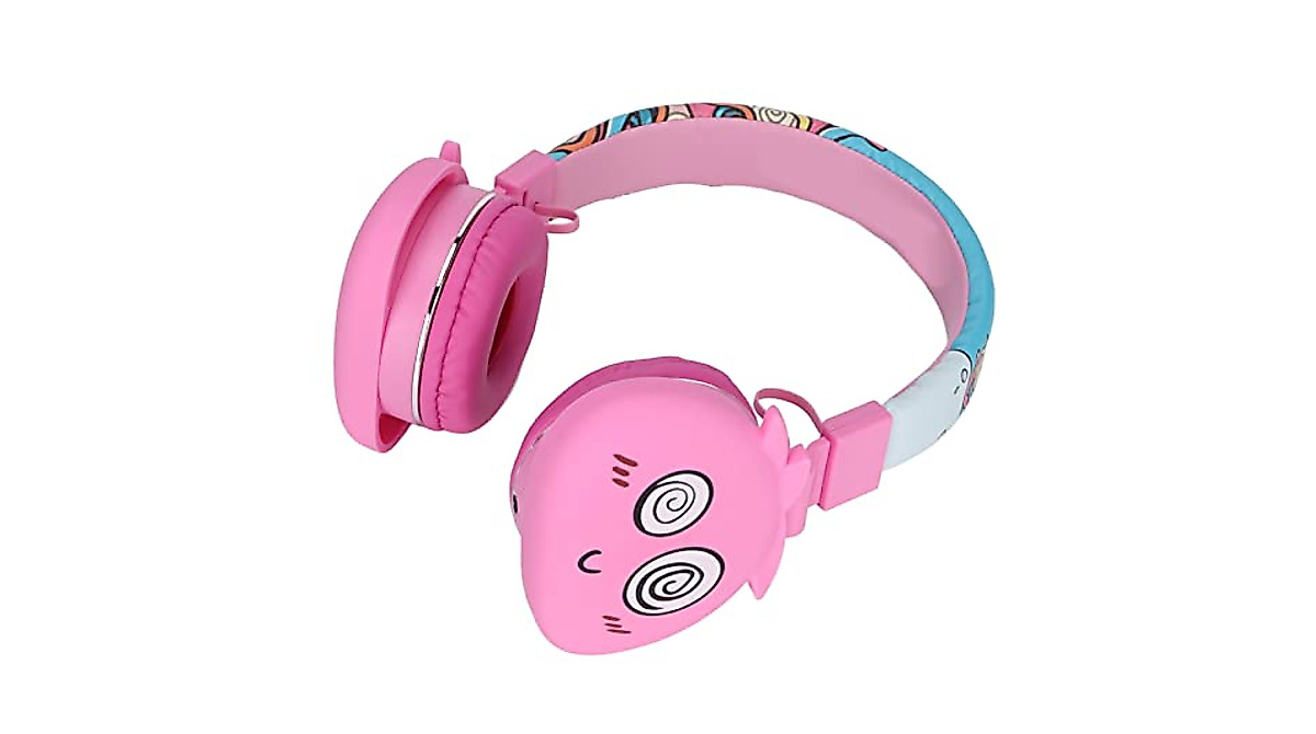 Kids Bluetooth Headphones with Noise Cancelling & Cartoon Design