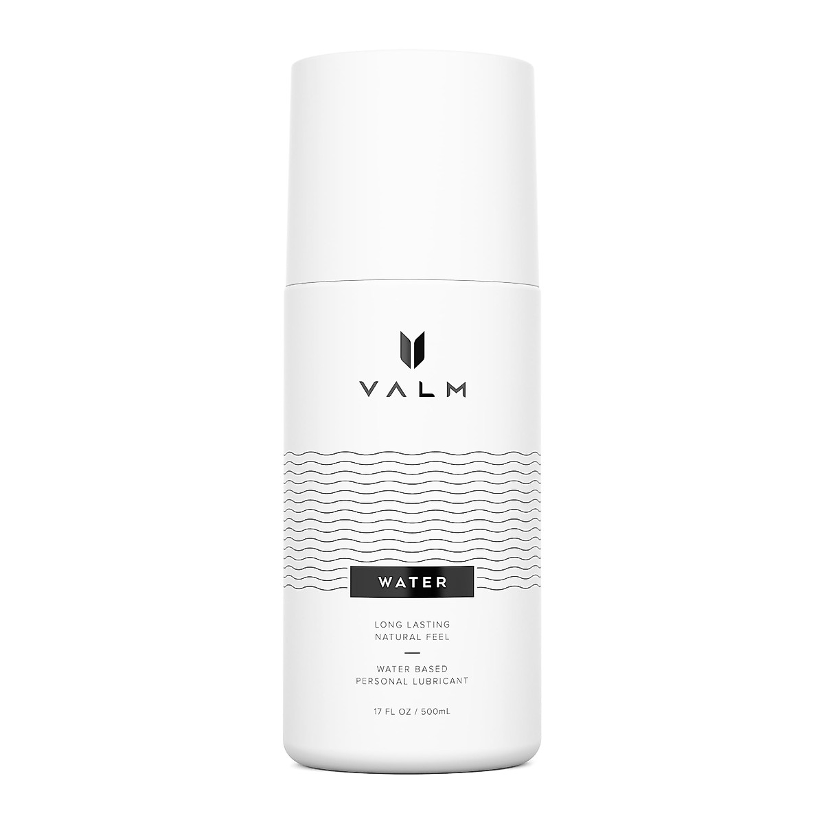 Valm Water Based Personal Lubricant - Sex Lube for Women, Men, and Couples - 17 Ounce Pump