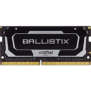 Crucial Ballistix 3200 MHz DDR4 DRAM Laptop Gaming Memory Kit 16GB (8GBx2) CL16 BL2K8G32C16S4B