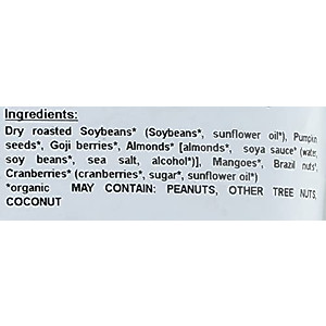 Yupik Organic Kathmdu Mix, 1 lb (16 oz), USDA Certified, Gluten-Free, Vegan, Non-GMO, Colorful Dried Fruit, Seeds, Beans, & Nuts with Goji Berries, Mango, Brazil Nuts, Pumpkin Seeds, & Tamari Almonds