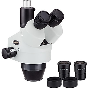 AmScope SM3590T 3.5X-90X Trinocular Zoom Power Stereo Microscope Head