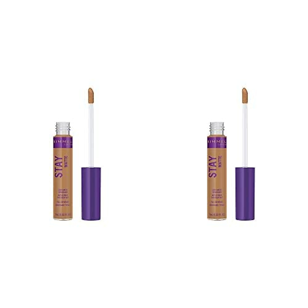 Rimmel Stay Matte Concealer, Honey, 0.23 Fluid Ounce (Pack of 2)