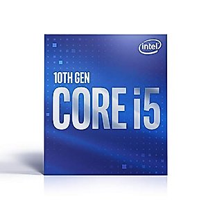 Intel Core i5-10500 Desktop Processor 6 Cores up to 4.5 GHz LGA1200 (Intel 400 Series chipset) 65W, Model Number: BX8070110500