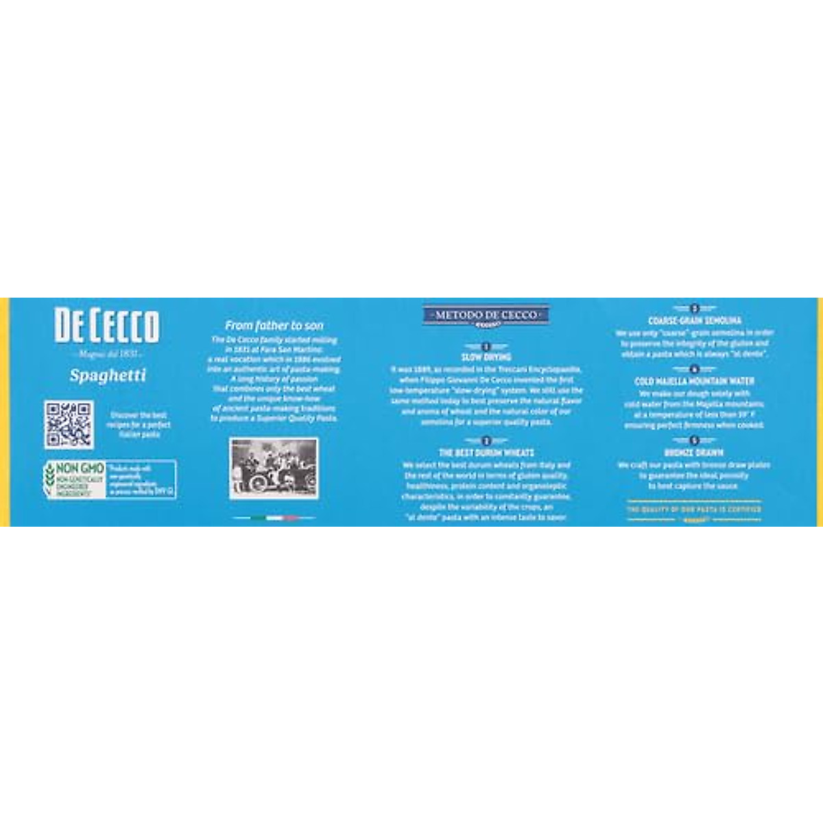 De Cecco Spaghetti Pasta, 16 Oz