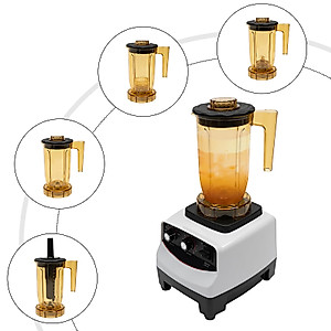 4 in 1 Tea Brewing Machine, Bubble Tea Machine, Milkshake Blender, Smoothie Maker Machine, Multifunction Food Blender Brew Cream Milk Shaker