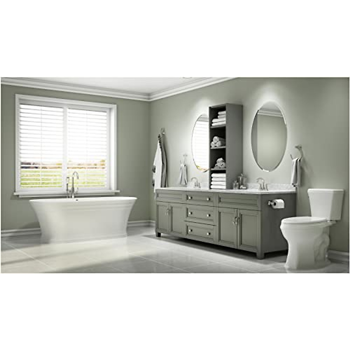 JACUZZI PD43000 PD43000 31" H x 21" W x 4-1/2" D Single Door Medicine Cabinet