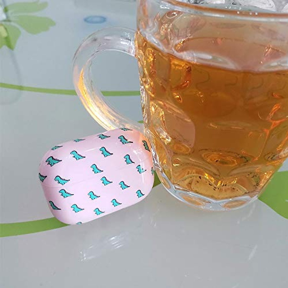 Rertnocnf Case Compatible with Airpods Pro Case, Portable Hard Plastic Anti-Scratch Shockproof Waterproof Wireless Headphone Protective Cover