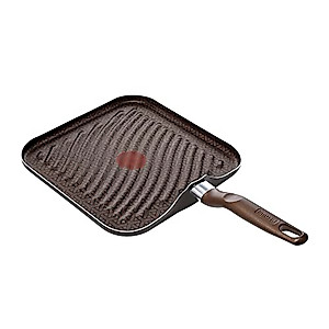 IMUSA USA 10.5" Talent Master Deluxe Grill Pan with Thermal Signal Technology