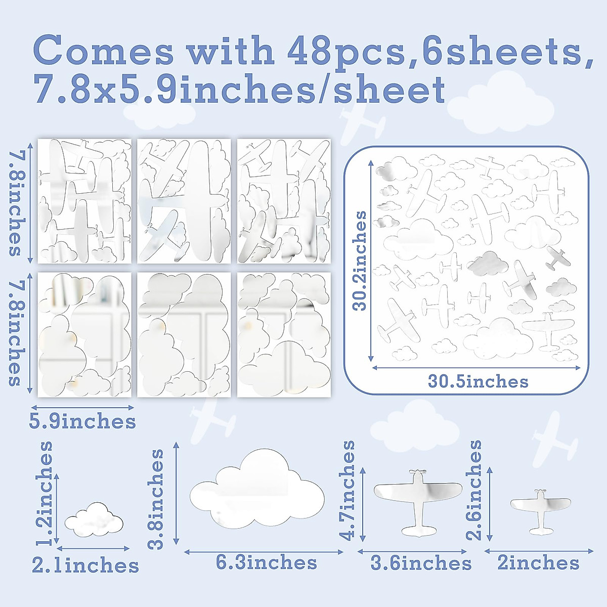 Moon Star Wall Decals Retro Star Wall Decals Starburst Vinyl Gold Wall Stickers White Cloud Wall Decals Sparkle Wall Stickers Gold Star Wall Stickers for Nursery Bedroom Kids Room Decor