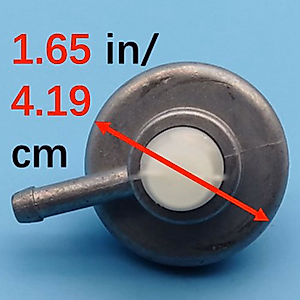Tuzliufi Fuel Cock Petcock Valve Tank Switch for Vespa Piaggio Aprilia 674594 575320 57306R 575321 259733 259357 295311 295534 298232 SR50 Fly LX Typhoon 50 125 150 200 ET2 ET4 LX50 LX150 S50 Z354