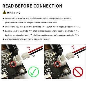 EEMB Lithium Polymer Battery 3.7V 1200mah 803048 Lipo Rechargeable Battery Pack with Wire JST Connector for Speaker and Wireless Device- Confirm Device & Connector Polarity Before Purchase