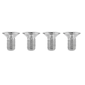 Wanyifa Titanium M8x15 20 25 30 35 40 45 50 60 65mm Full Thread Countersunk Flat Head Bolt Screw Pack of 4 (Titanium, M8x15mm)