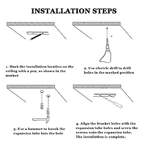 Yopappol 2 Tiers Ceiling Shelf Kitchen Hanging Spice Rack Organizer Wall Mounted Plant Stand/Bookshelf, Black Iron Art Storage Shelves for Home Office Restaurant (Size : 60x30x80cm)