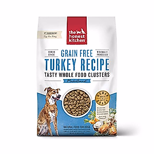 The Honest Kitchen Whole Food Clusters Grain Free Turkey Dry Dog Food, 20 lb Bag