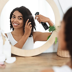 everlong Untangle Leave-in Conditioner Detangler Spray for Hair Extensions & Wigs, Infused with Keratin Protein, Argan and Jojoba Oil, Safe for All Hair Types including Human, Synthetic