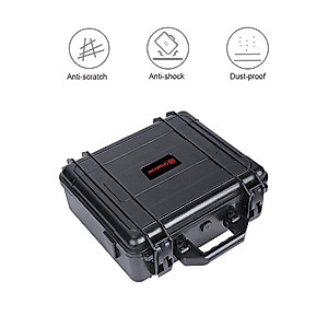 Smatree 13.4L Hard Carrying Case Compatible for DJI Mavic 2 Pro/Mavic 2 Zoom Fly More Combo(Upgrade Edition), Waterproof Hard Case for DJI mavic 2 pro/Zoom and Accessorie(Not fit for Smart Controller)