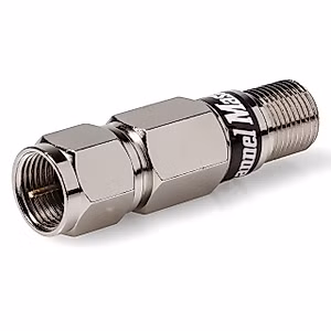 Channel Master High Pass Filter – Reduces Pixelation & Signal Issues from EMI Interference, Indoor/Outdoor Use, Built-in O-Ring for Weather Protection, Enhances OTA Digital HDTV Signal Quality
