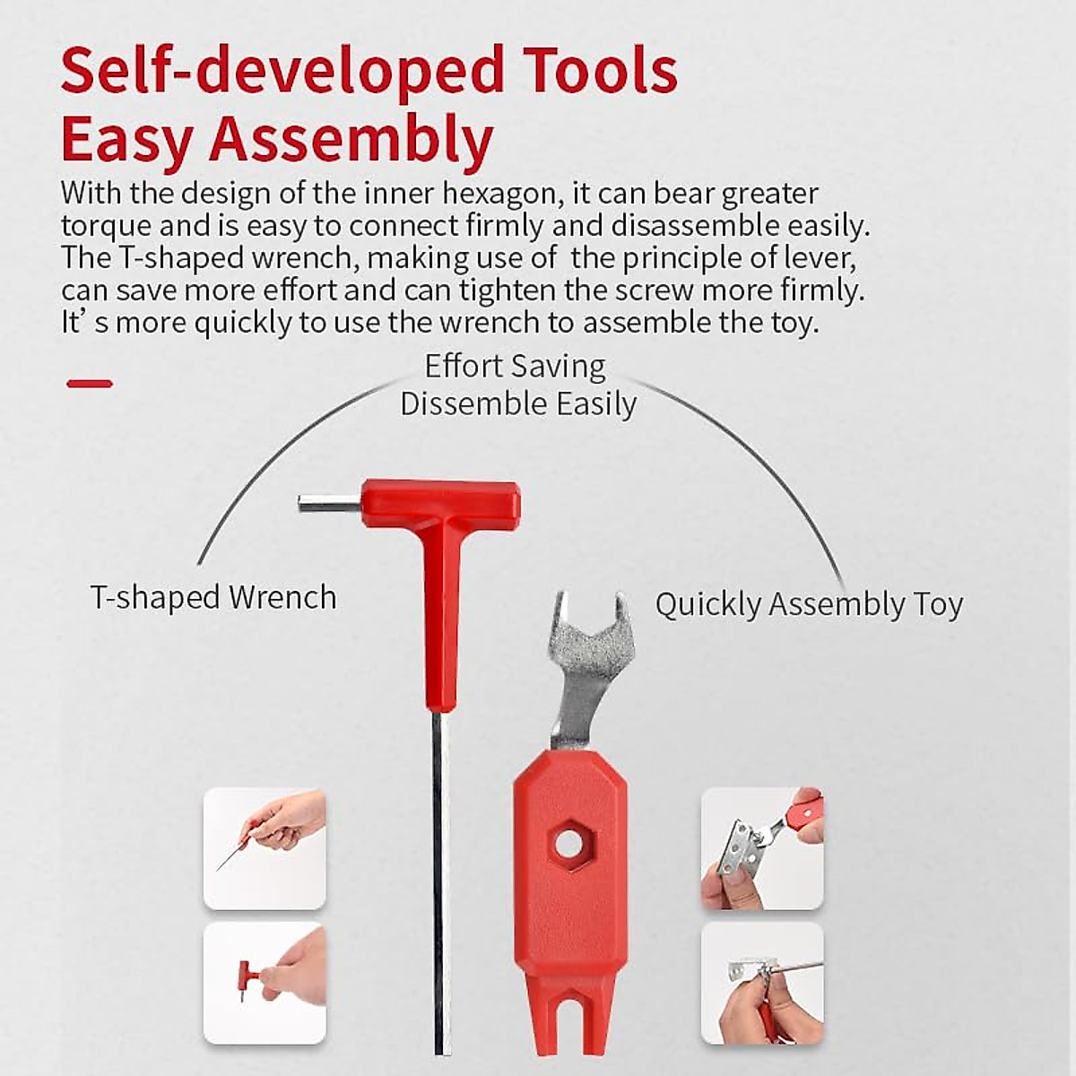 Ferthor Fun Building Car Metal Model Kits,STEM Building Toys Model Car Kits for Boys 8-12,Erector Set 1:20 Scale Red Racing Car Metal Building Blocks for Kids Boys 8 9 10 11 12-16 Years Old