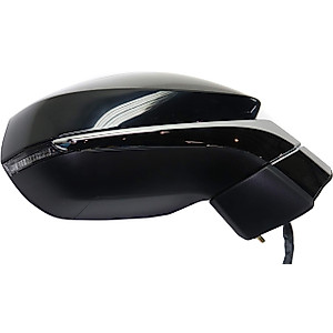 Kool Vue Passenger Side Power Heated Mirror for Lexus RX350 2016-2019 Power Fold With Signal Light & Memory Paintable Canada Built Vehicle