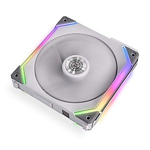 Lian Li UNI Fan SL140 Single Pack White Without Controller (Compatible with SL120 3 Pack or SL140 2 Pack only) (SL140-1 White Cooler)