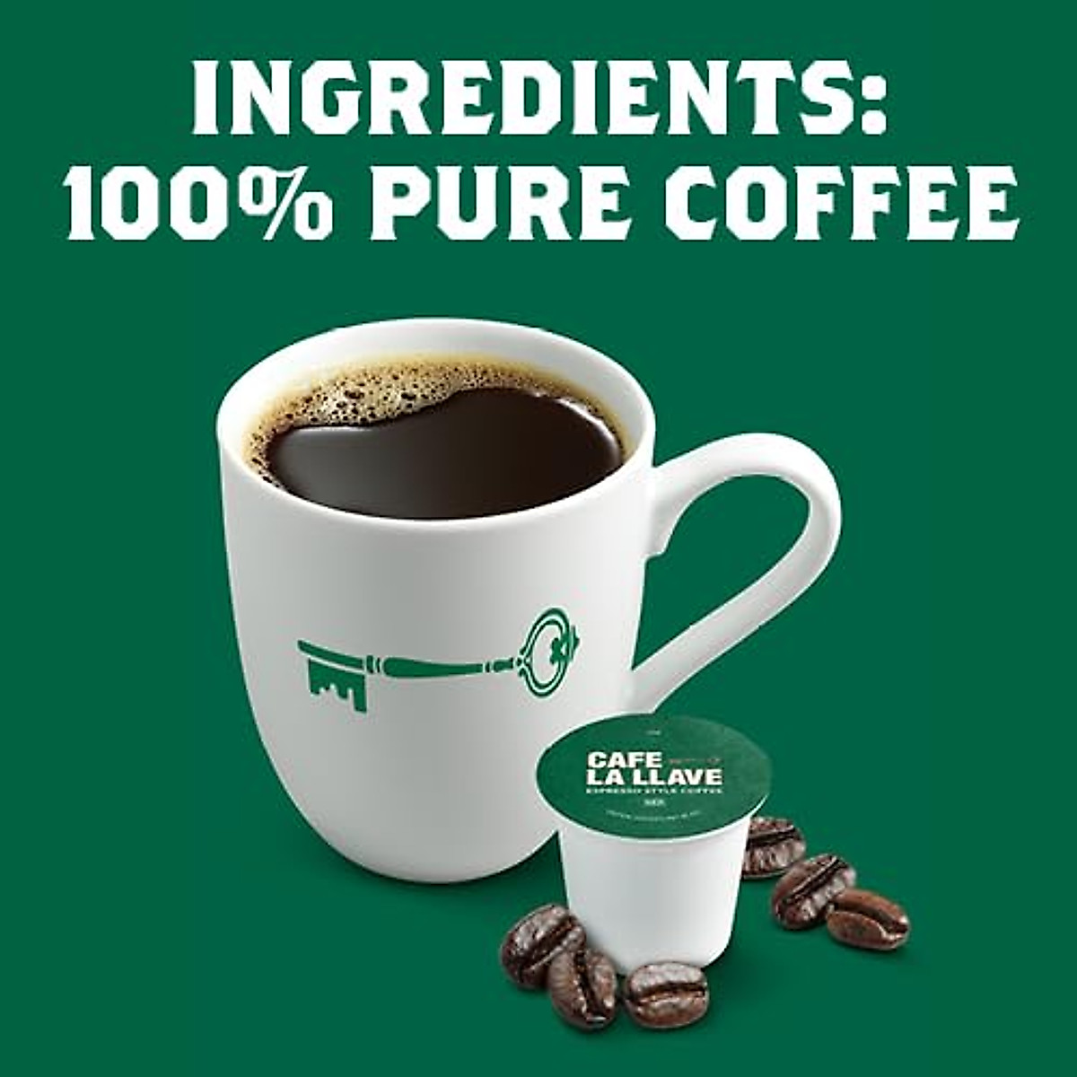 Cafe La Llave (24 ct.) Espresso-Style Single Serve Coffee pods