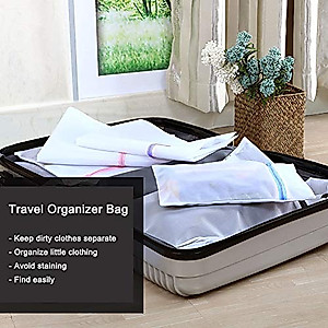 SUREMATE Mesh Laundry Bag for Delicates Lingerie Bags for Laundry Garment Bag Laundry Travel Bags