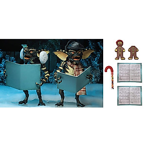 NECA Gremlins: Christmas Carol Winter Scene - Clothed 7" Scale Action Figures Set of 2