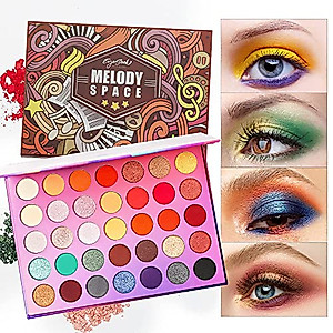 EYESEEK Bright Eye Makeup Sets, Eyeshadow Palette, High Pigmented Pallets, Matte Shimmer Eye Shadow Plattet Gift Sets Starter Kit for Halloween